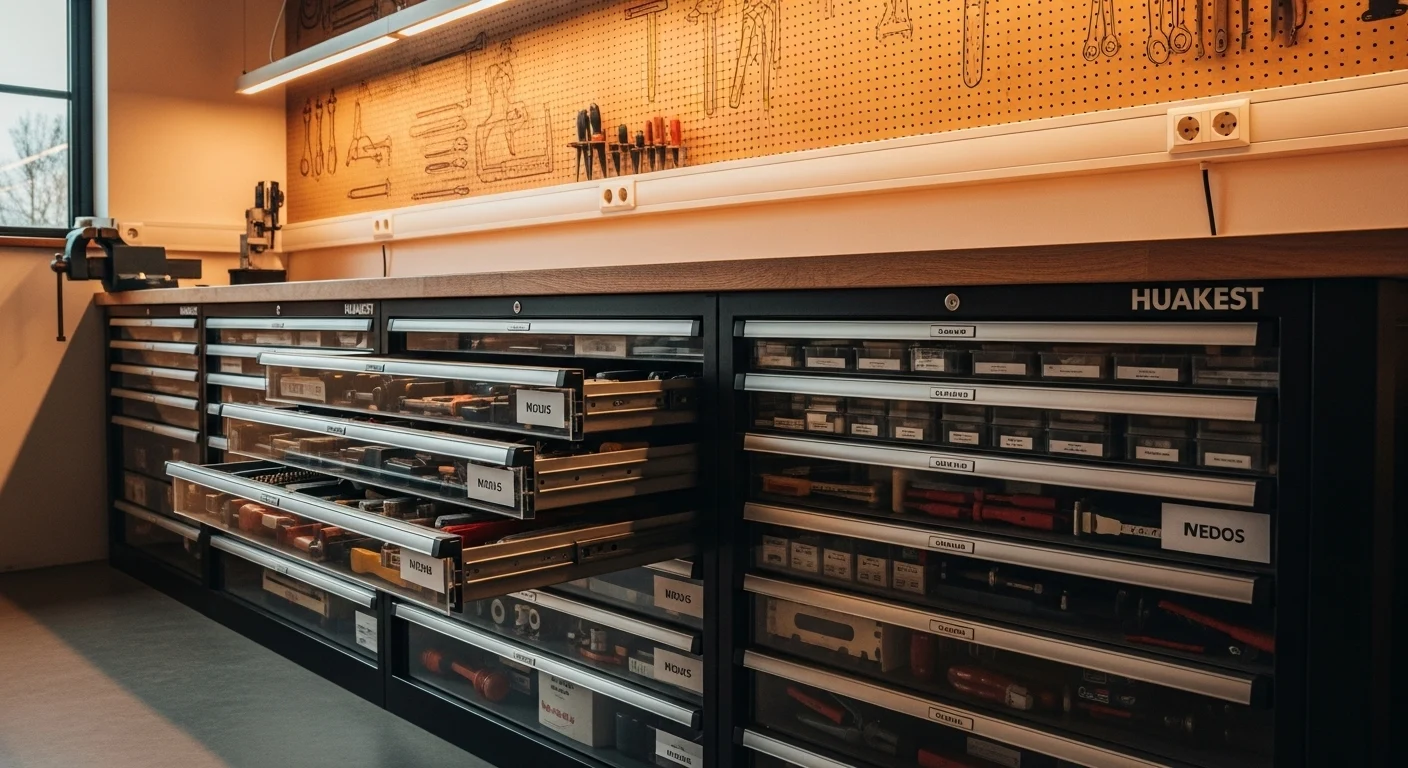 Workshop Drawers: 17 Ideas to Stay Organized - GeneratorInspect